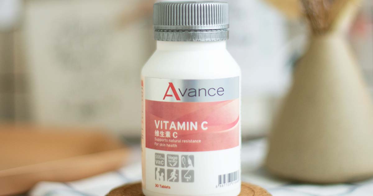 Vitamin C | Peach-flavoured Tablet | Avance Product